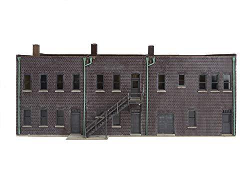 MERCHANT ROW IV HO Scale Building Kit Colorful Decal Signs WALTHERS ...