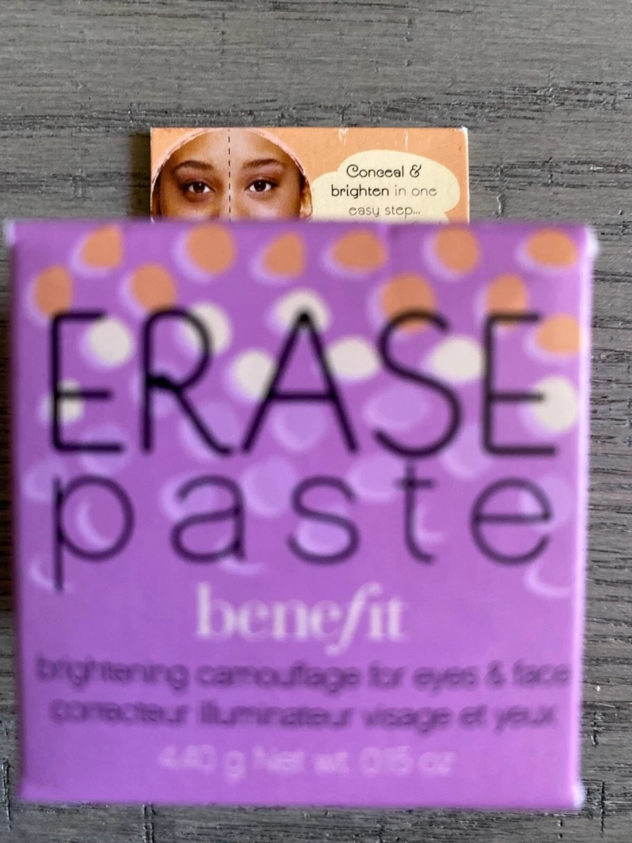 Benefit Erase Paste Before And After