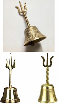 Taoism Buddha hand bell Taoist multiplier bells Sanqing Trigeminal bell ...
