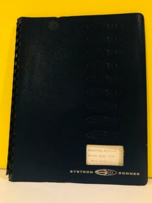 Manuals & Books - Systron Donner Model