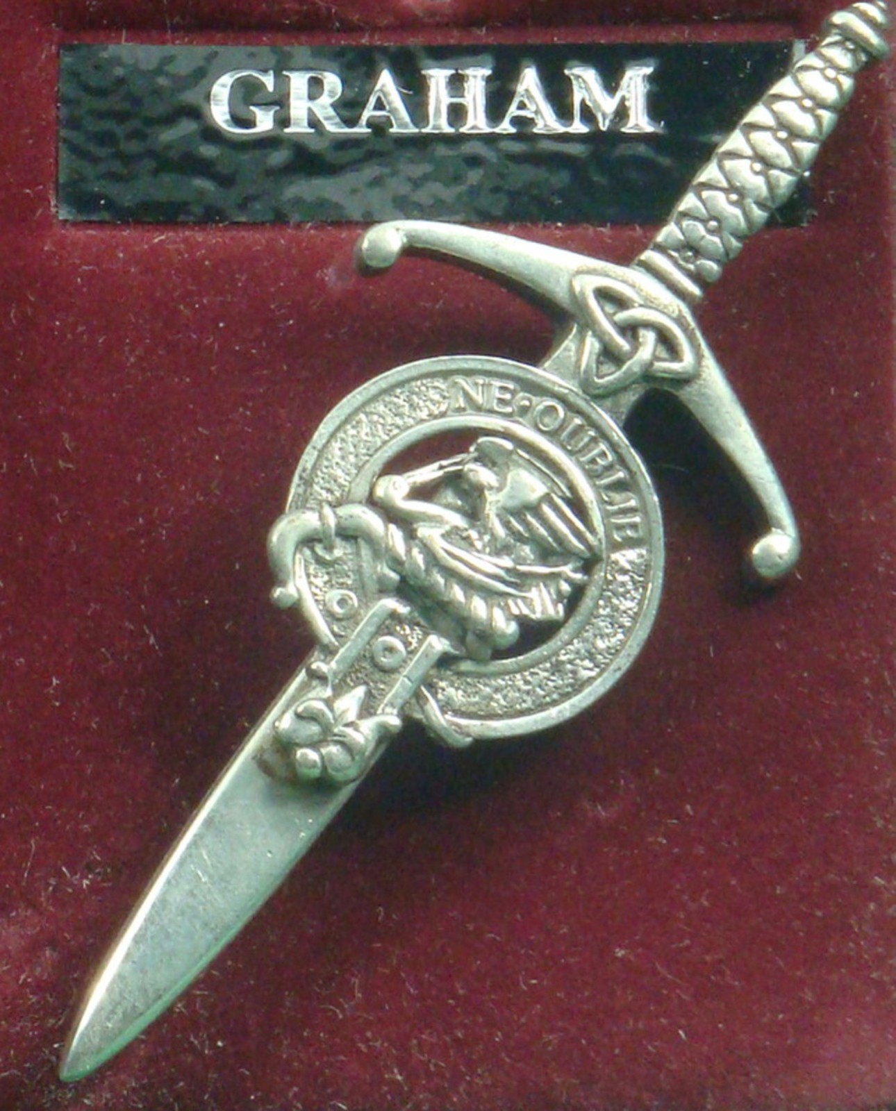 Graham Scottish Clan Crest Pewter Badge or Kilt Pin | eBay