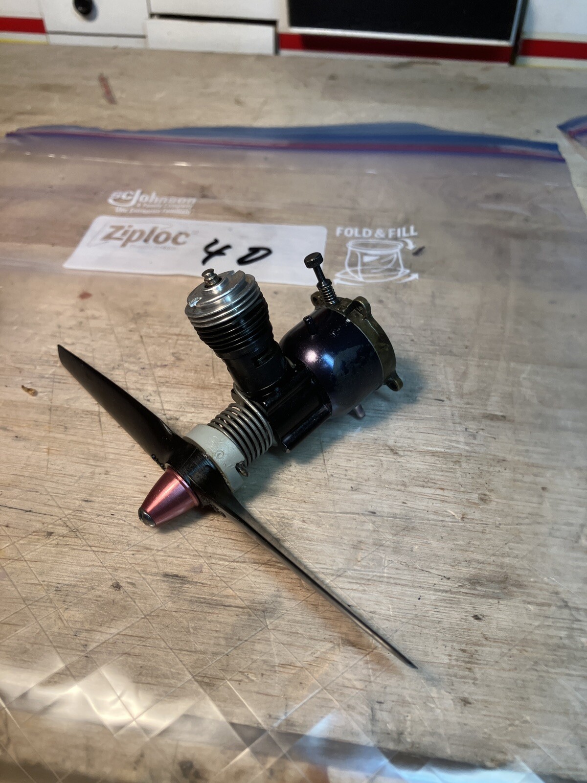 40. Black Widow Cox .049 Vintage Model Airplane Engine Cox .049 | eBay