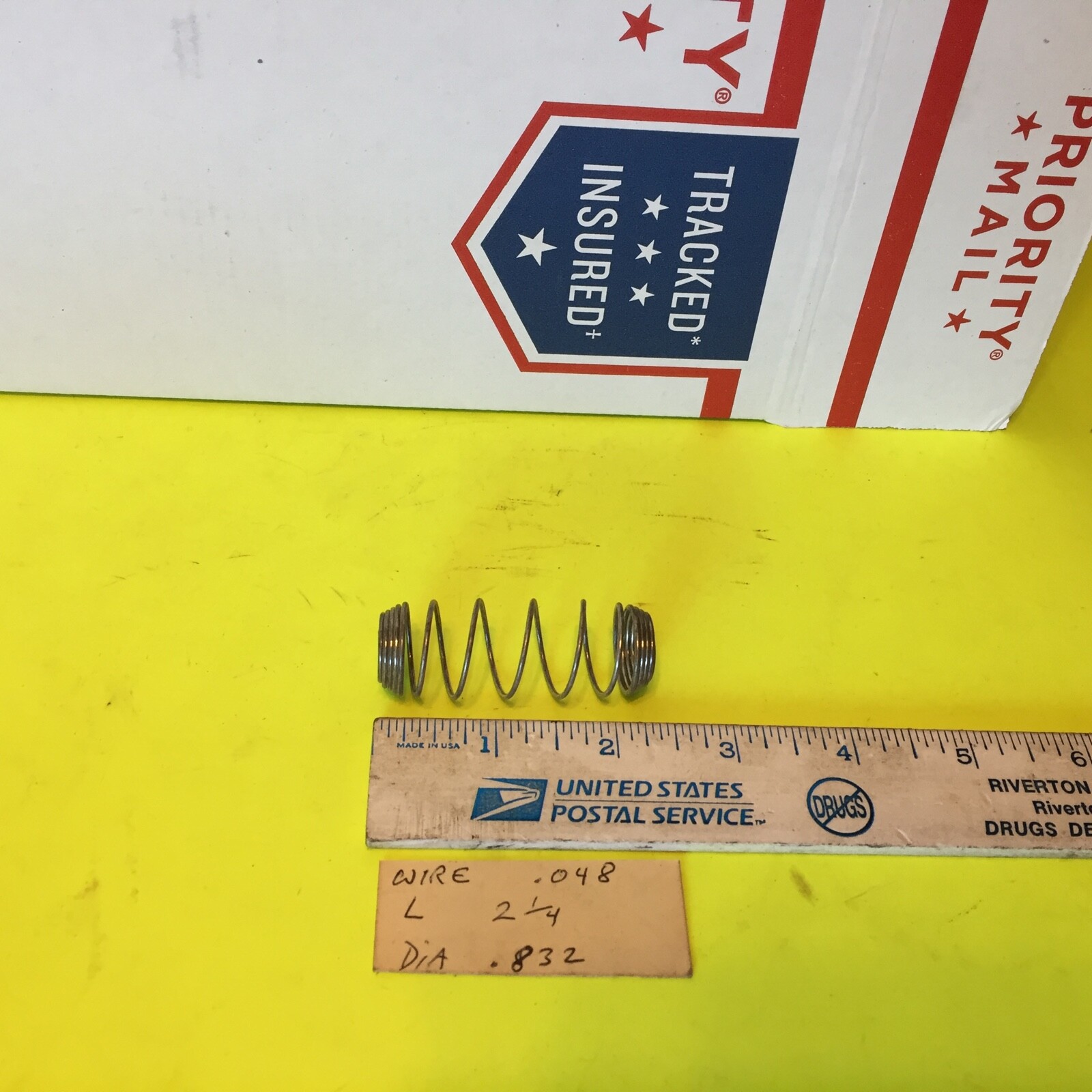 Old car and truck, wheel cylinder spring. 2 1/4 inch. Item: 5498 | eBay