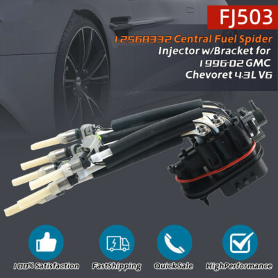 Spider Vortec Fuel Injector Assembly For 96-02 GMC Chevy Trucks Pickup ...