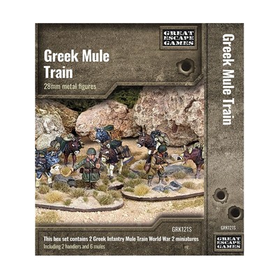 Great Escape Games Historical Minis 28mm Greek Mule Train New | eBay