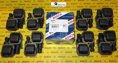 Mercedes-Benz 8 Piece Ignition Coil Set - BOSCH - 0221503035, 00107 ...