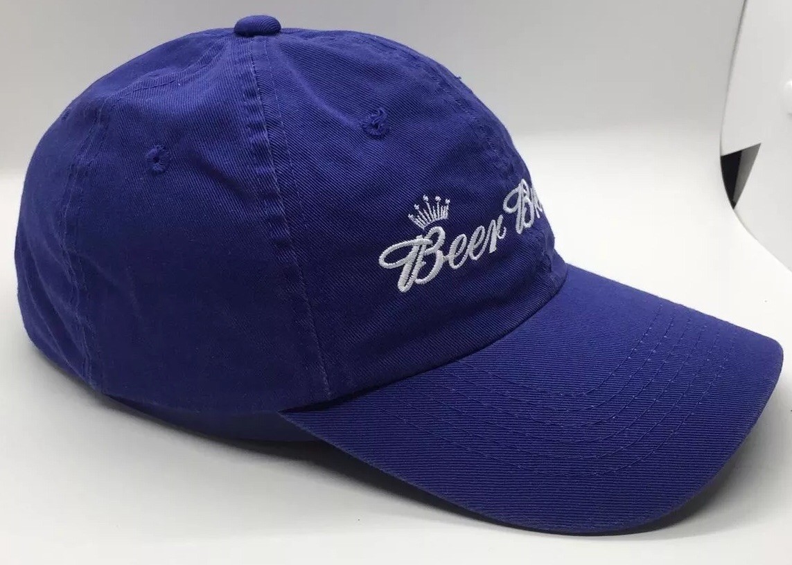 Budweiser Beer Break II Cap Hat Adult Adjustable Blue 100% Cotton | eBay