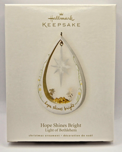 Hallmark Keepsake Christmas Ornament 2008 Light of Bethlehem Hope ...