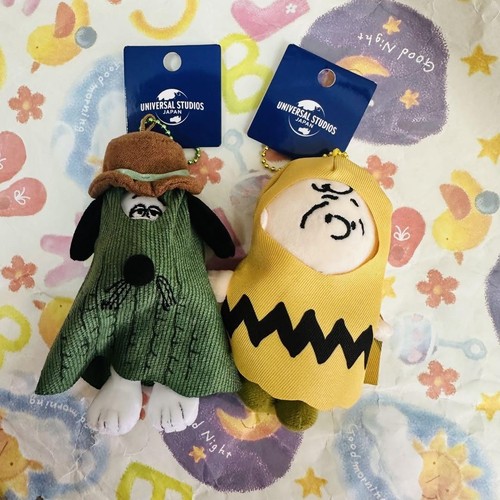 Snoopy Peanuts Universal Usj Charlie Brown Plush Keychain | eBay