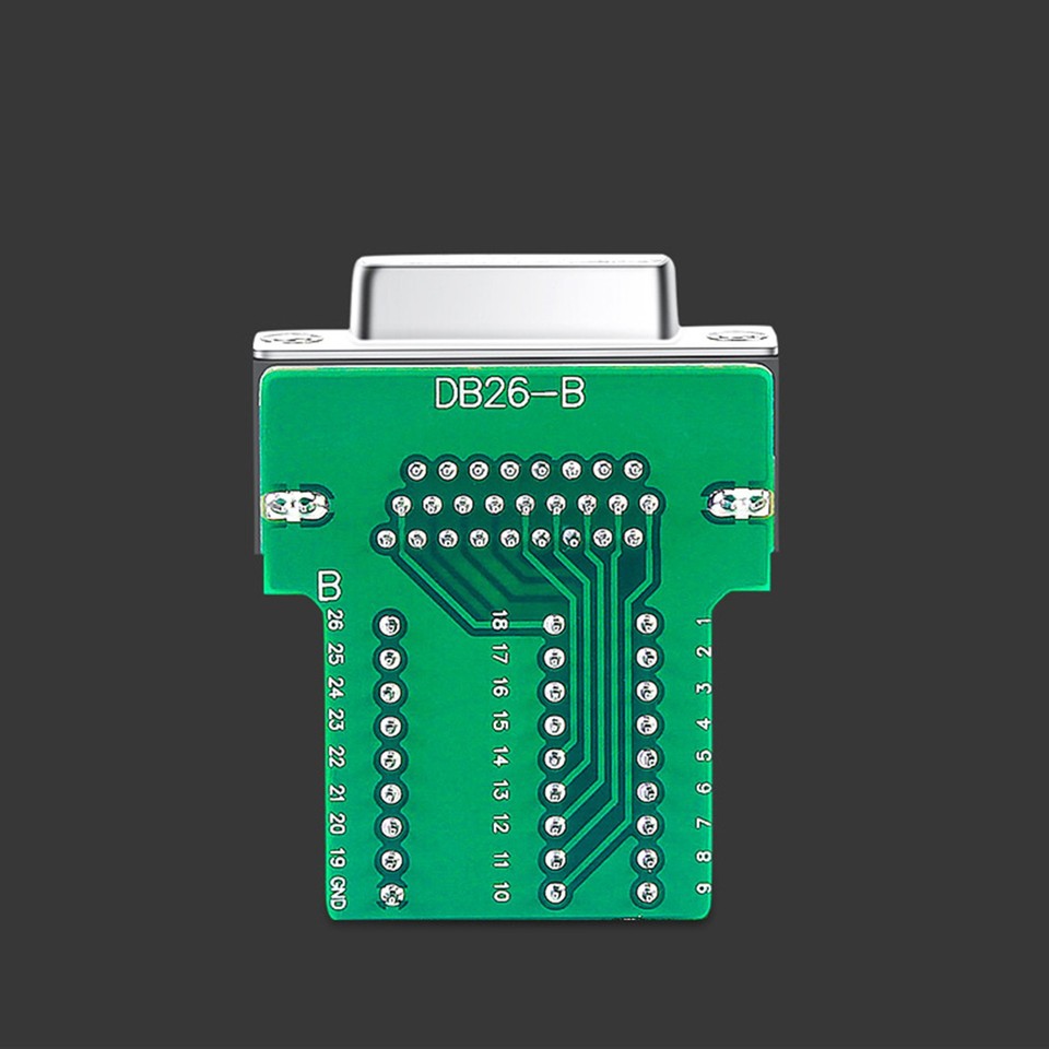 1Pc DB26 Male Adapter To PCB Terminal Signals Module Board Connector ...
