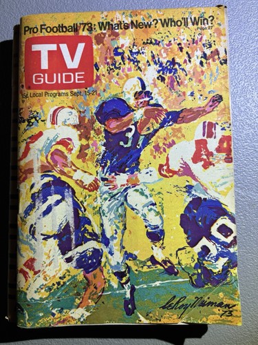 TV GUIDE SEPT 15 1973 ADAM 12 ROOM 222 MANNIX BILLIE JEAN KING VS BOBBY ...