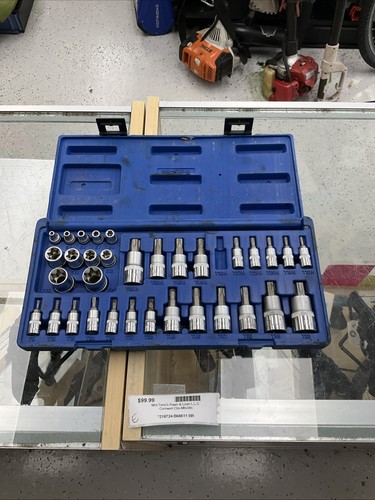 CORNWELL TOOLS Socket Set Kit Torx CBS-MTX34S 218724 | eBay