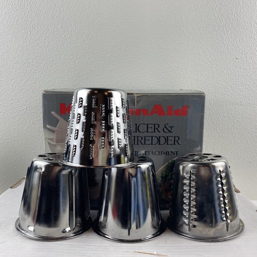 KitchenAid RVS-A Vegetable Slicer/Shredder Attachment Replacement 4 ...