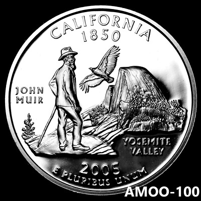2005 S - Silver Proof CALIFORNIA State Quarter Coin 90% Silver | eBay