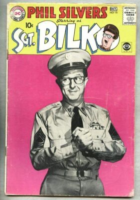 Sgt. Bilko #15-1959 gd/vg Phil Silvers photo cover DC Comic | eBay