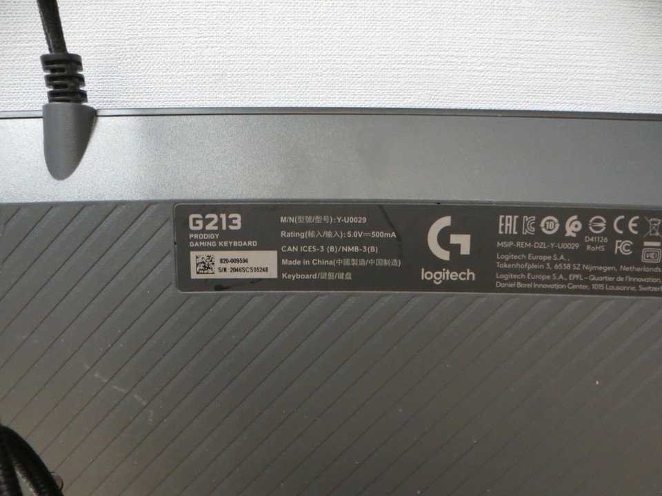Original Logitech Keyboard REPLACEMENT KEY for Logitech G213 PRODIGY ...