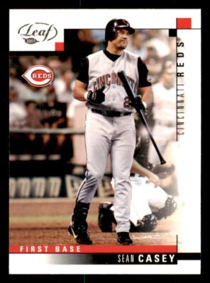 2003 Leaf #155 Sean Casey Cincinnati Reds | eBay