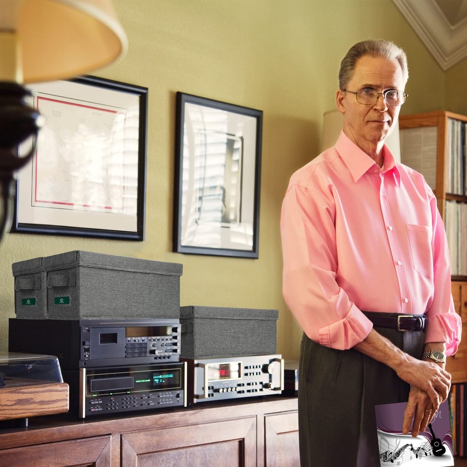 Dvd Storage Box Practical Dvd Case Holder Organizer 15.75 X 8.46 X 6.3 ...