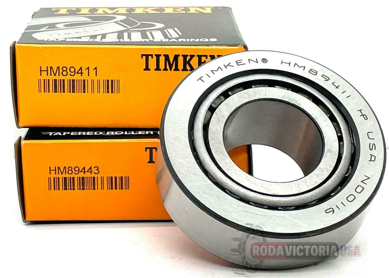Ford 8.8" TIMKEN Pinion Bearing Race Set ST3376C | HM89443+HM89411 ...