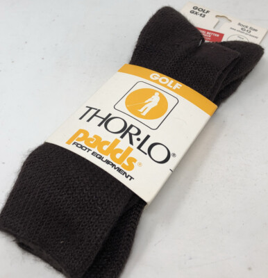 NEW Thor-Lo Thorlo 85% Acrylic Padds Golf Socks Sport VTG NOS Men8-12 ...