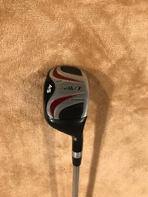 AVT 4/5 Hybrid 23 Degree RH Golf Club 40” Stepped Steel Shaft ...