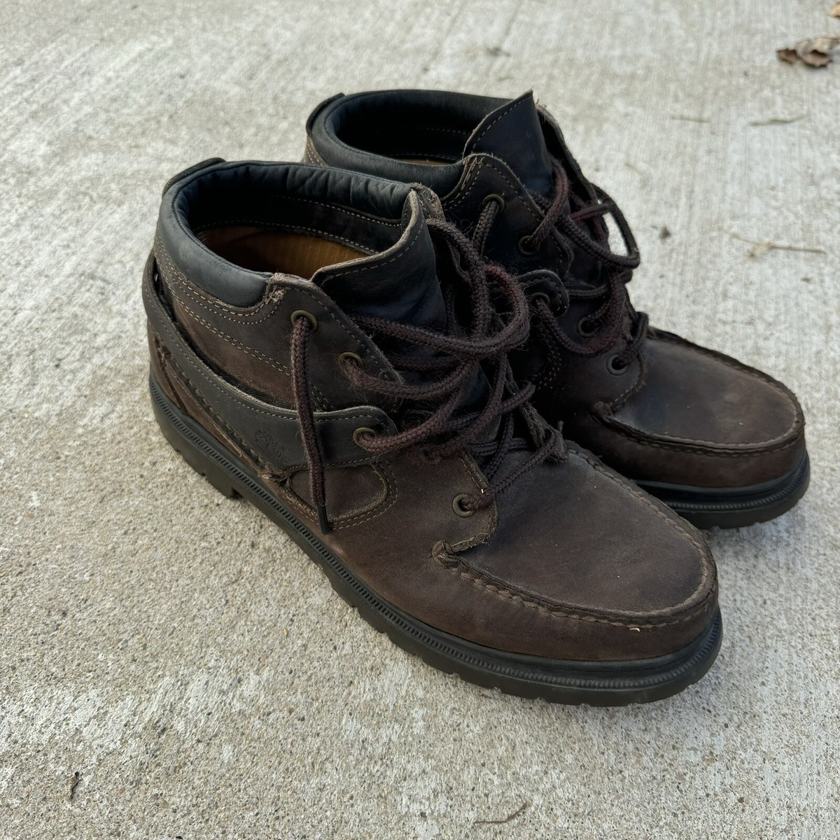 TIMBERLAND Men's? Vintage? Brown Leather Chukka Gore-Tex TIMBERLAND Men's? Vintage? Brown Leather Chukka Gore-Tex