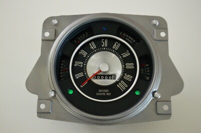 66-77 Ford Early Bronco gauge cluster speedometer Unleaded Gas Only ...