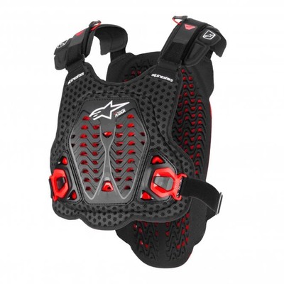 Alpinestars MX Chest Armour - A-5 PLASMA (Black/Red/White) | eBay Australia