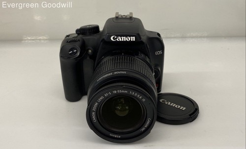Canon EOS Rebel XS 10MP DSLR Camera with 18-55mm Lens Powers On ...