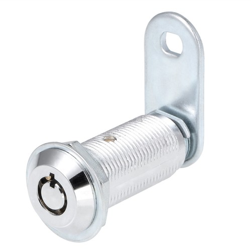 Tubular Cam Lock 40mm Cylinder Length Chrome Finish Keyed Different ...
