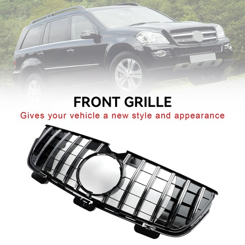 🚀Front Bumper Grill Grille For Mercedes-Benz GL X164 GL450 GL500 2010 ...