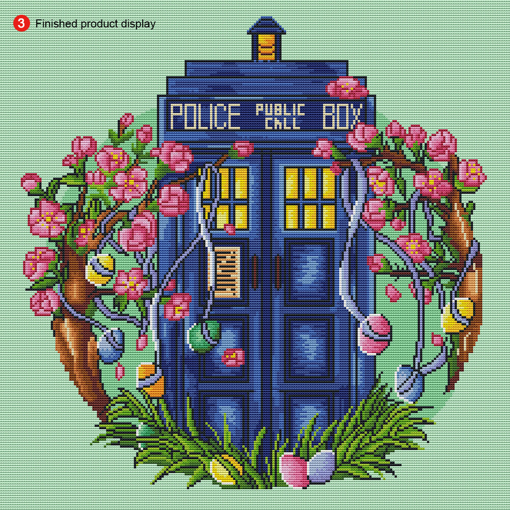 Full Cross Stitch 11CT Angel Tiger Counted Embroidery DIY Handmade ...