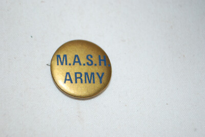 VINTAGE M. A. S. H. ARMY PIN | eBay