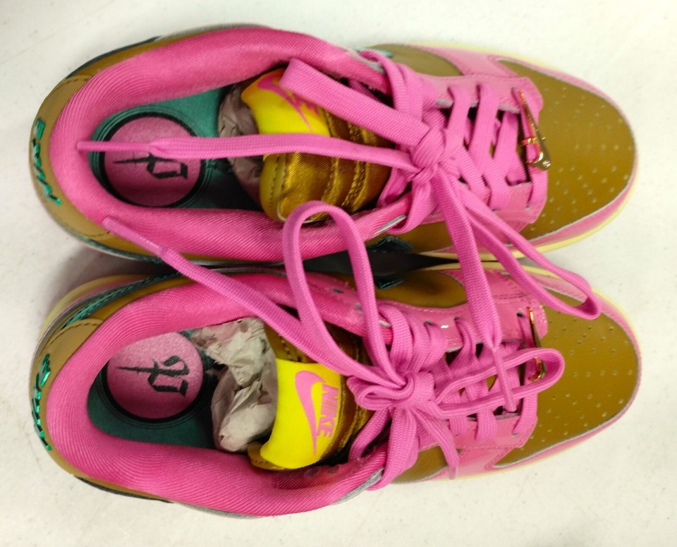 New Nike Parris Goebel x Wmns Dunk Low Playful Pink FN2721-600 | eBay