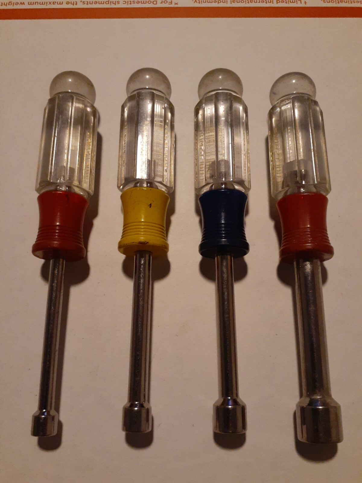 Vintage Tools Hex Nut Drivers CRAFTSMAN Mechanics Machinist Tool Set ...