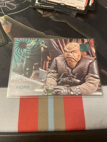 Star Trek: 30 Years of Star Trek - Phase Two Morn Signed By Mark Allan ...