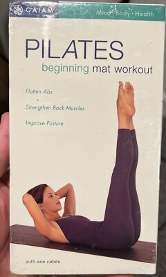 Pilates VHS beginning mat workout by Gaiam Ana Cabán 40 Min Session ...