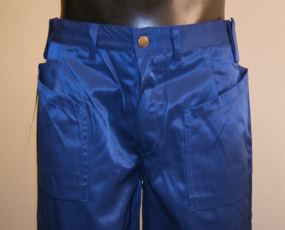 BLUE heavy duty work pants lots of sizes | eBay UK
