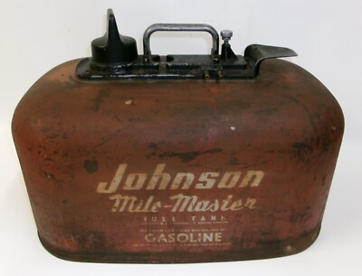 Original Vintage Johnson Mile Master 6 Gallon 2 Line Pressure Marine ...