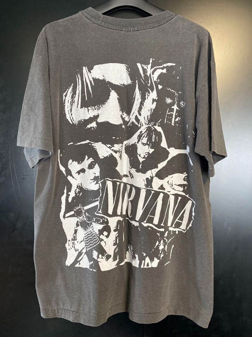 Nirvana All-Over Pattern T-Shirt Size Xl Kurt Cobain … - Gem
