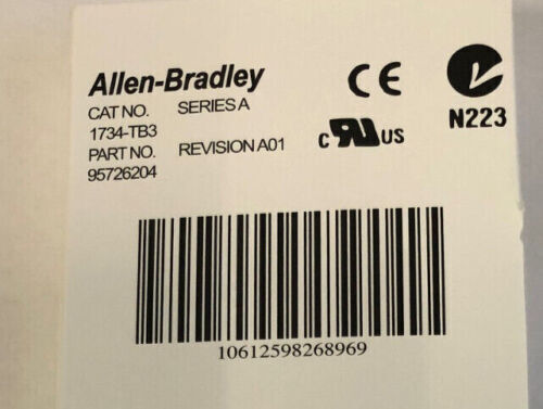 Allen Bradley 1734-TB3 POINT I/O Terminal Base Assembly With Warranty ...
