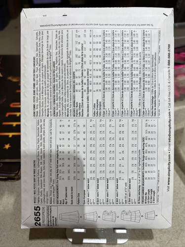 Simplicity 2655 Misses Skirt Sewing Pattern Size 8-16 Uncut 3 Lengths ...