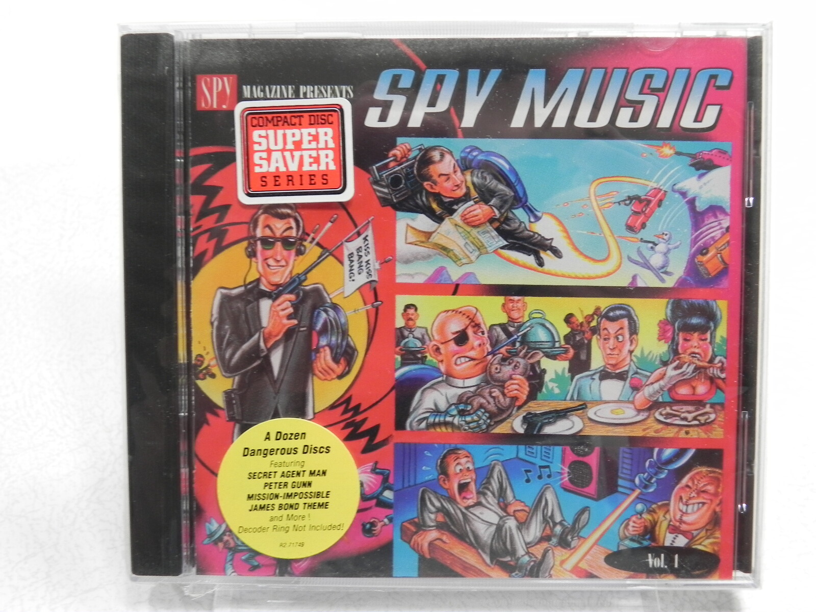 Spy Magazine Presents: Spy Music, Vol. 1 by Various Artists (CD, Aug ...
