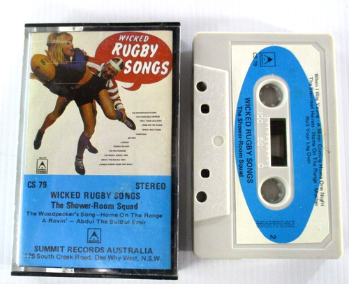 Wicked Rugby Songs Cassette Tape Summit Records CS 79 Tested | eBay