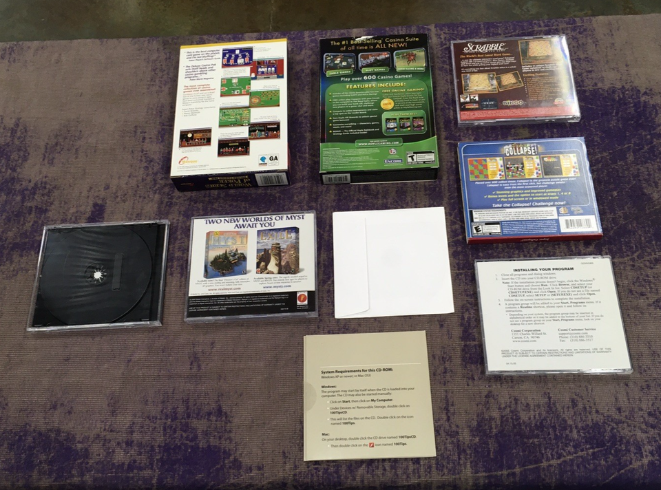 Lot of PC CD ROM Windows Interactive Games - 11 Disc Bundle | eBay