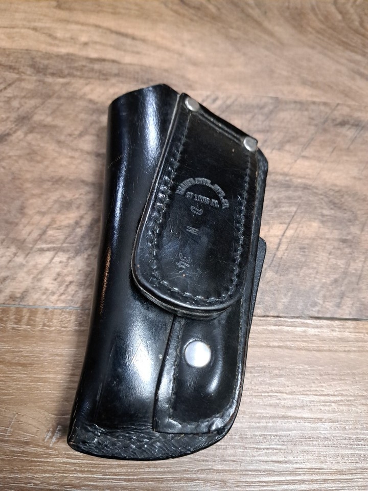 Vtg. Brauer Bros Dw34 Slip Over Paddle Holster For S&W K Frame 4" | eBay
