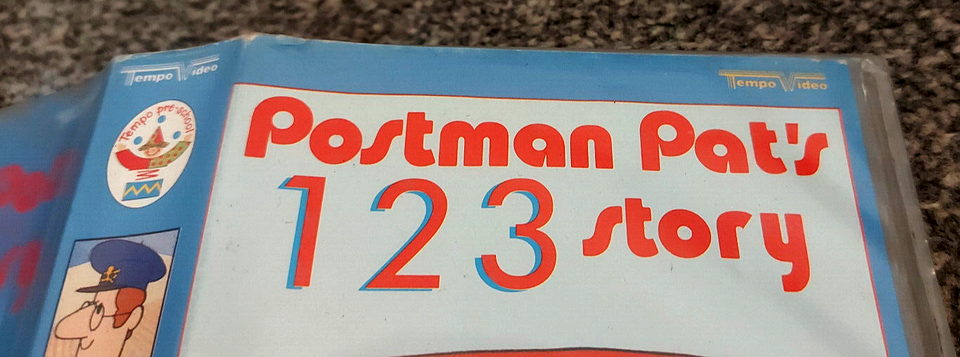 POSTMAN PAT POSTMAN PAT'S 123 STORY LEARN TO COUNT PAL VHS VIDEO KIDS ...
