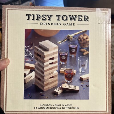 Tipsy Tower Drinking Game Brand New | eBay