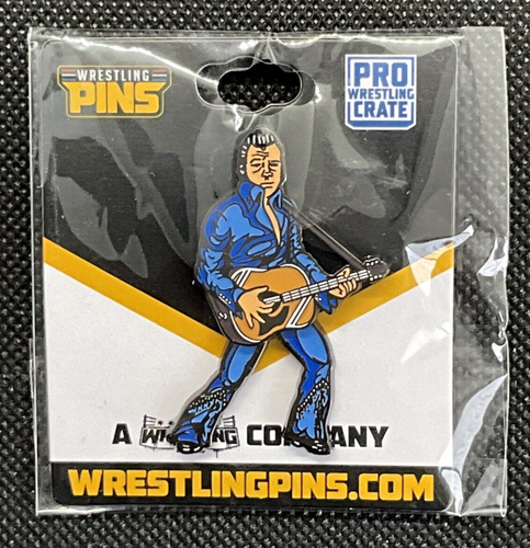 Honky Tonk Man Pro Wrestling Crate Lapel Pin. NEW. Wrestling Pins. | eBay