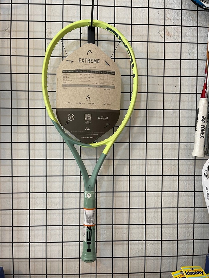 HEAD Extreme Team Tennis Racket Racquet 100sq 275g 16x19 G2 Unstrung ...